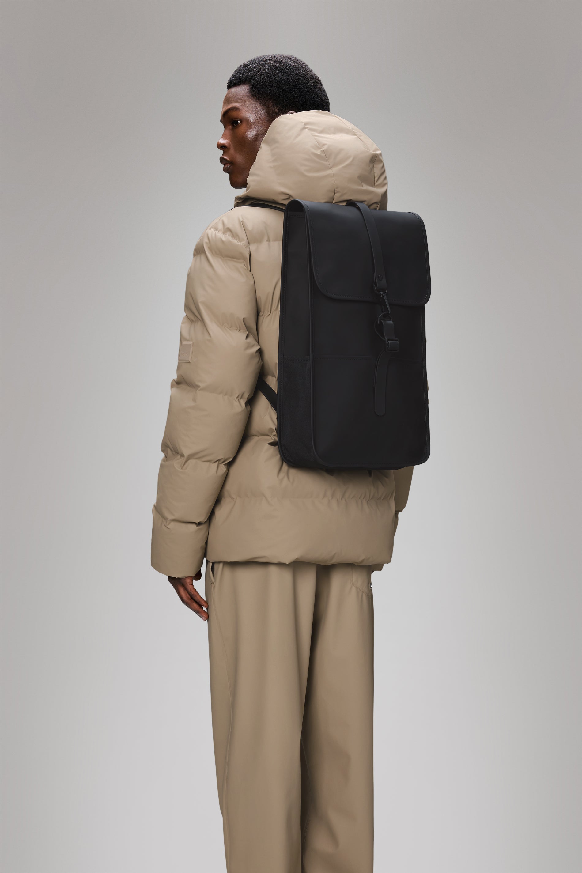 Rains® Backpack in Black for $169 | 2-Year Warranty