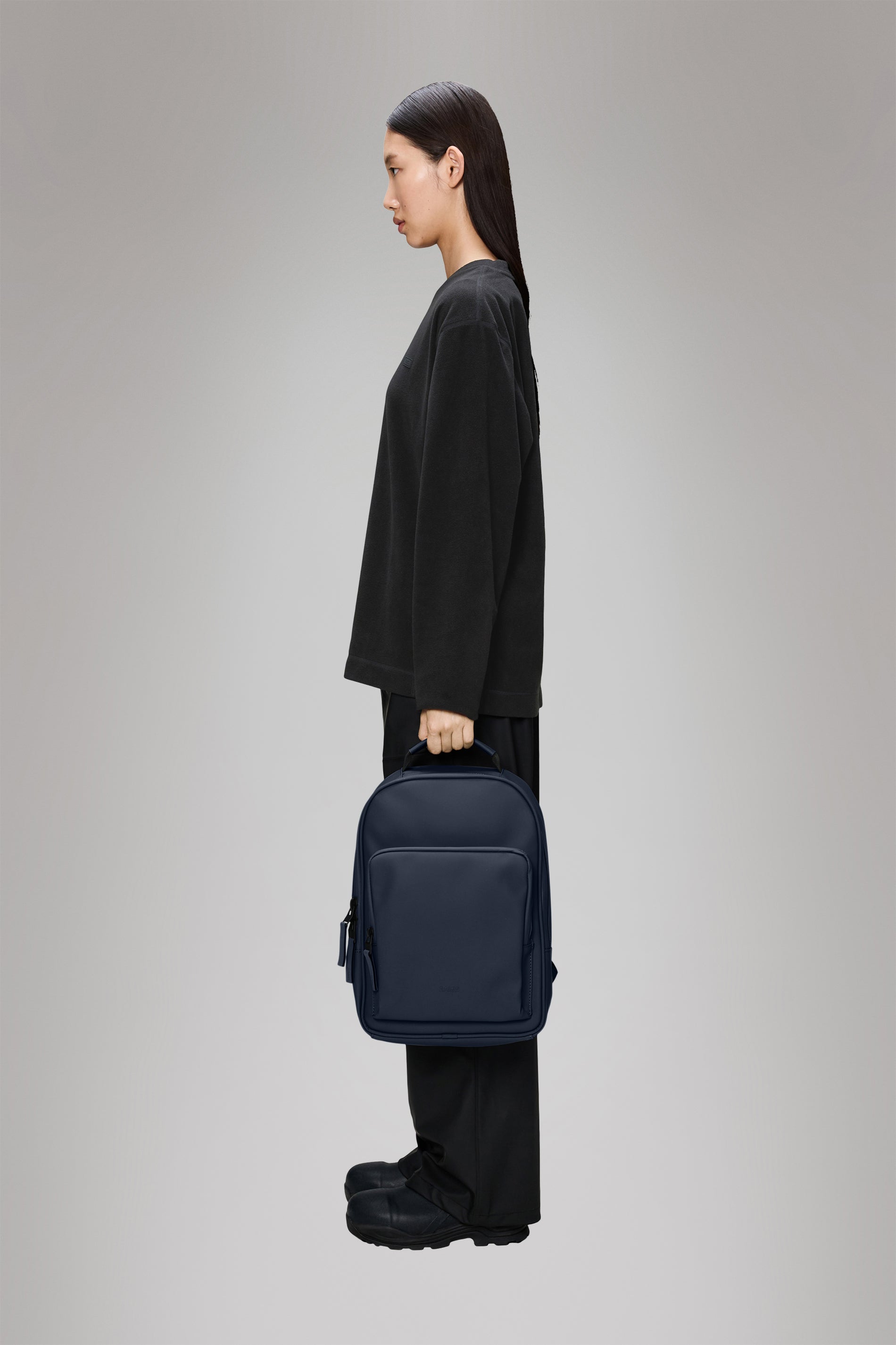 Rains® Book Daypack in Navy for €109 | 2-Year Warranty